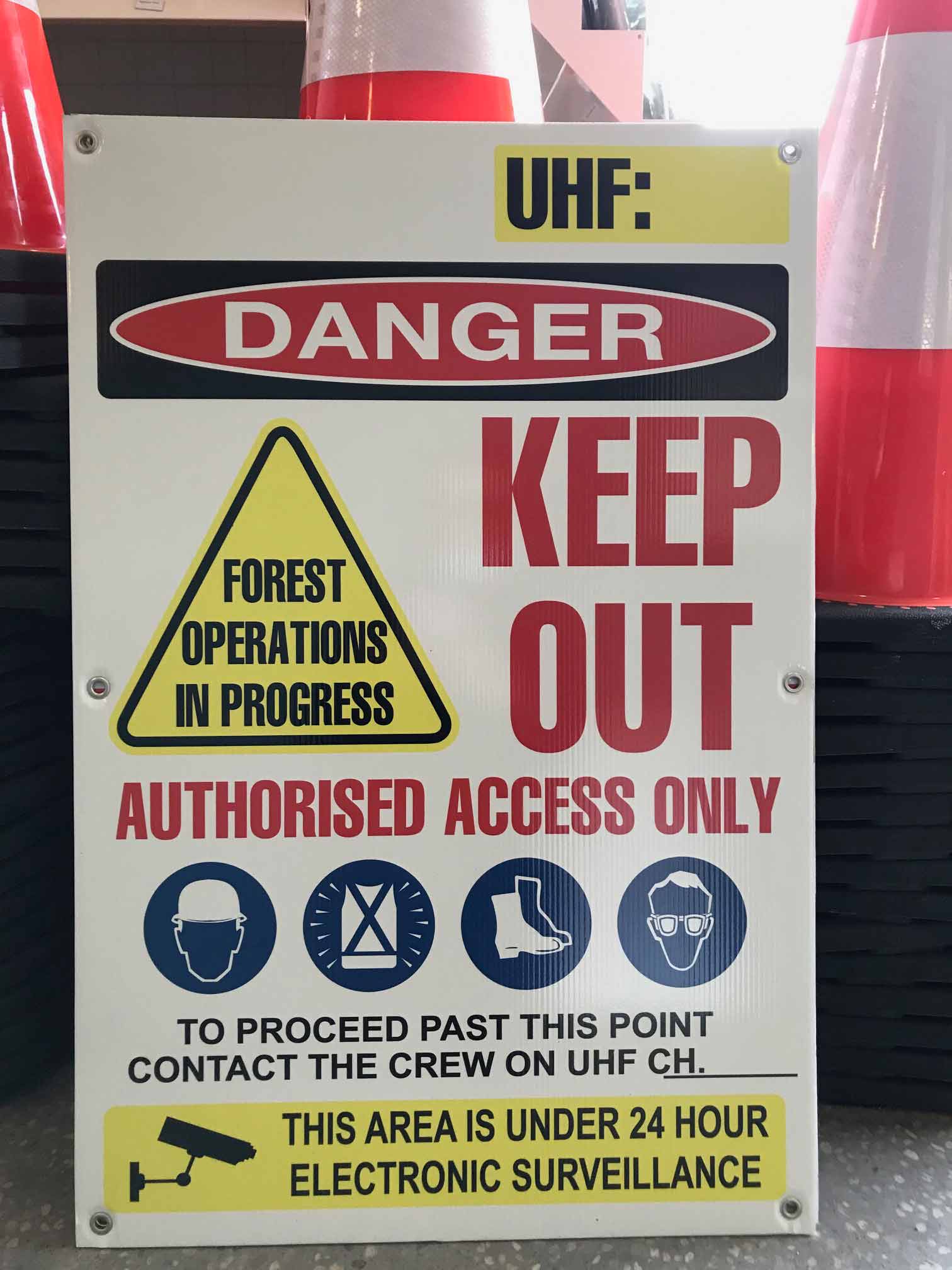 Safety & Construction Site Signage | NAK Signs Pty Ltd