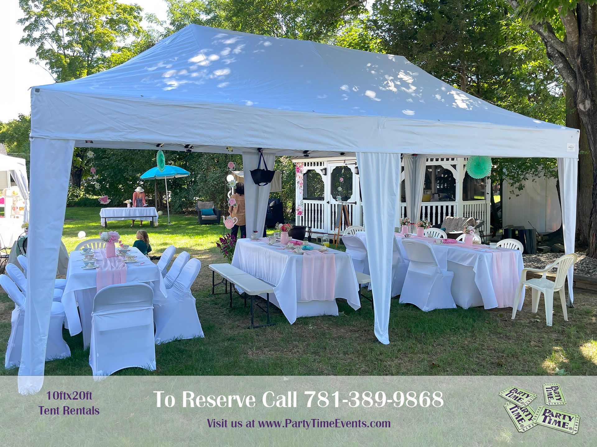Pop Up Tent Rentals In Boston, MA | Party Time Events