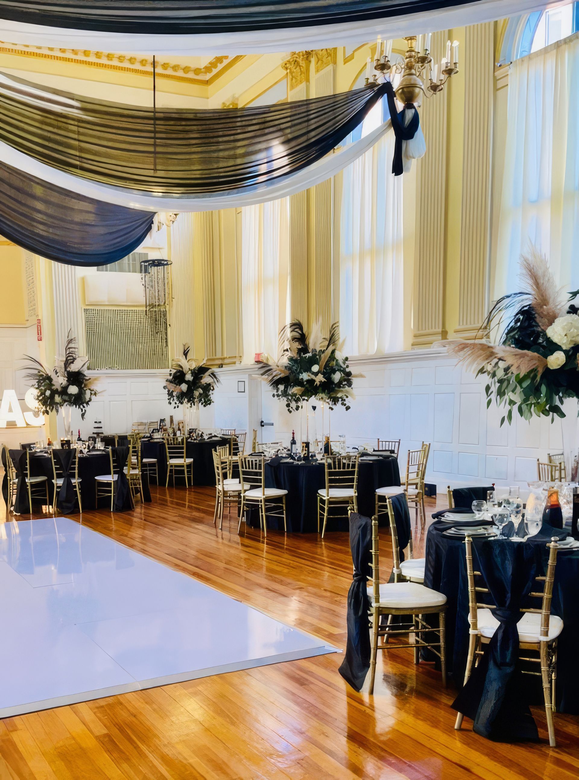White Dance Floor Rentals In Boston, MA | Party Time Events