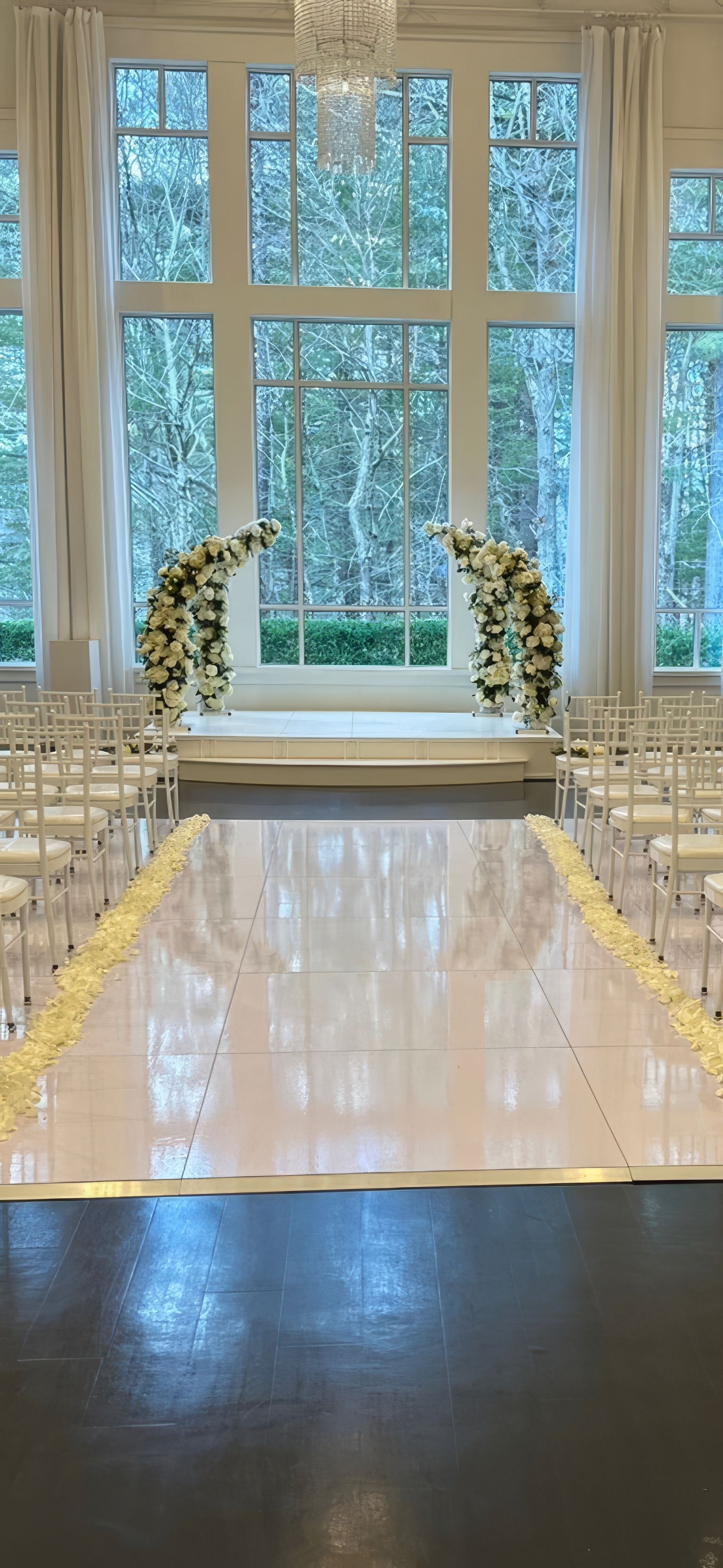 White Dance Floor Rentals In Boston, MA | Party Time Events