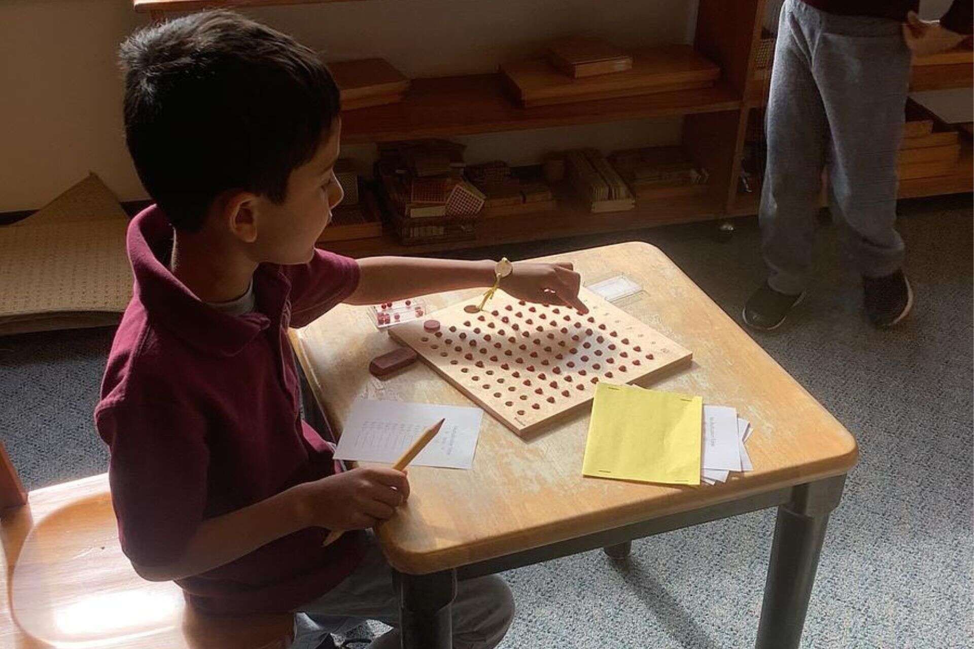 Montessori Materials Explained: Multiplication & Division Bead Boards