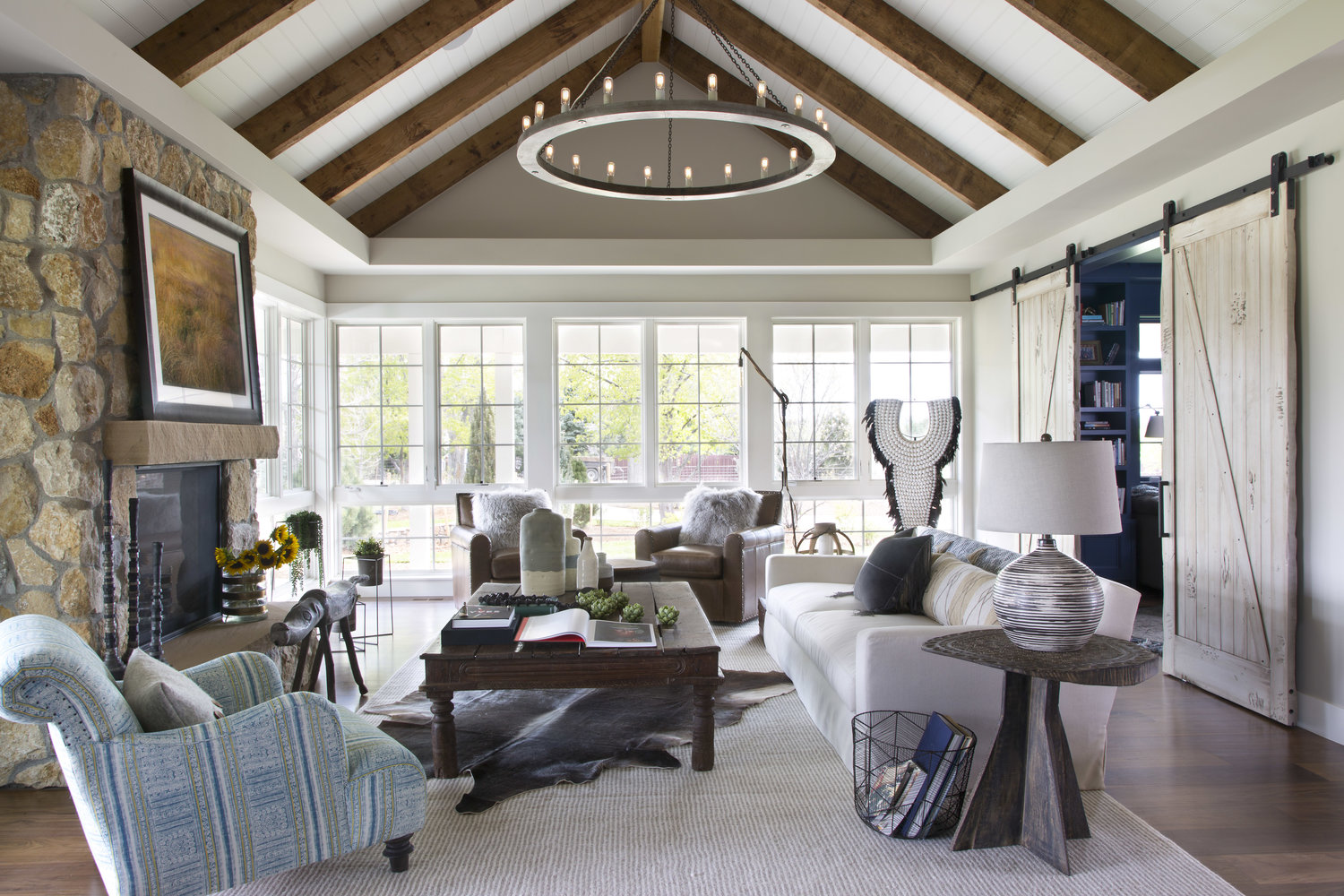 McMansion turned Modern Farmhouse in Colorado by luxury interior ...