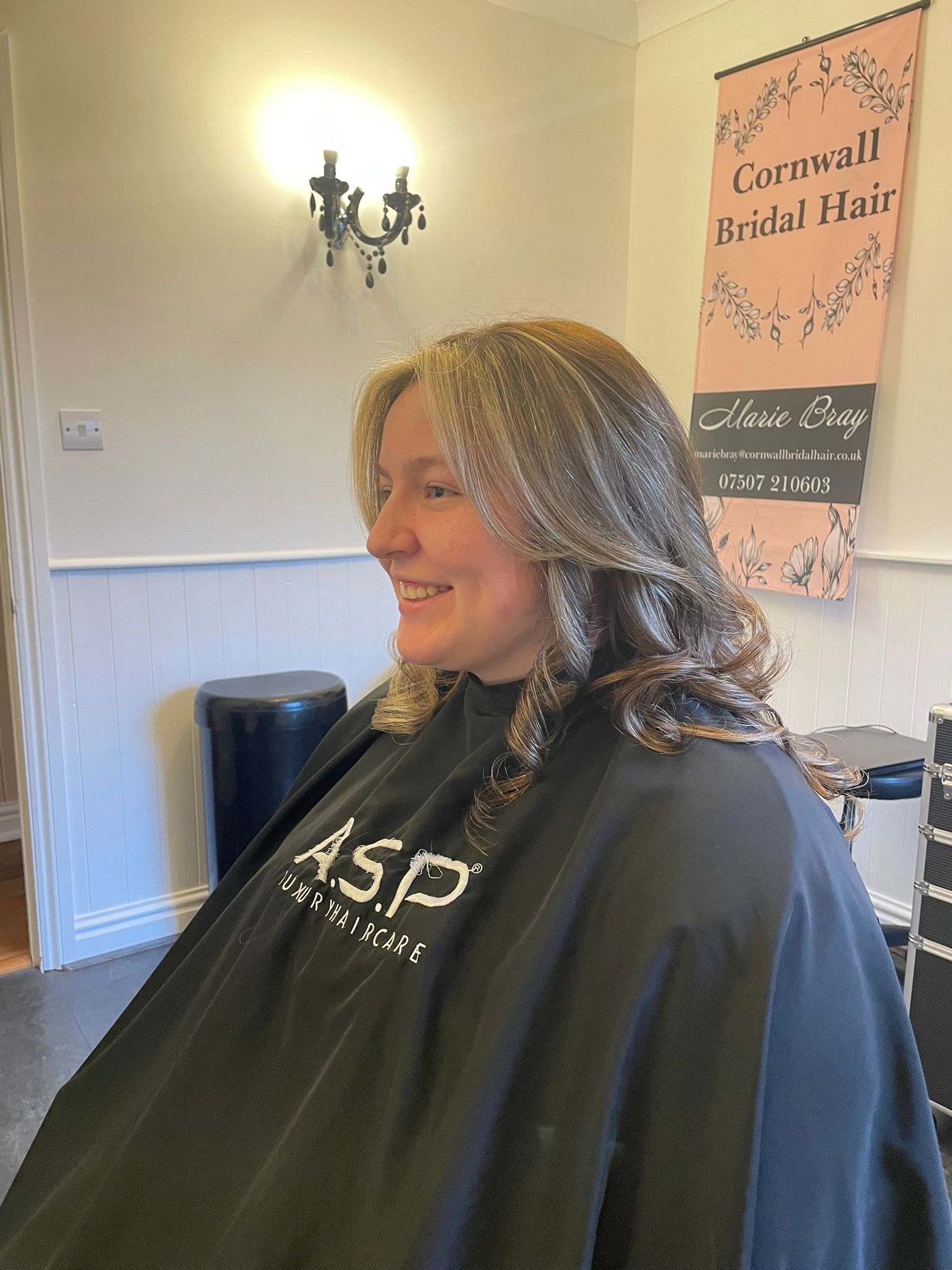 Wedding and Bridal Hair in Cornwall by Marie Bray