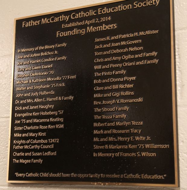 Father McCarthy Catholic Education Society