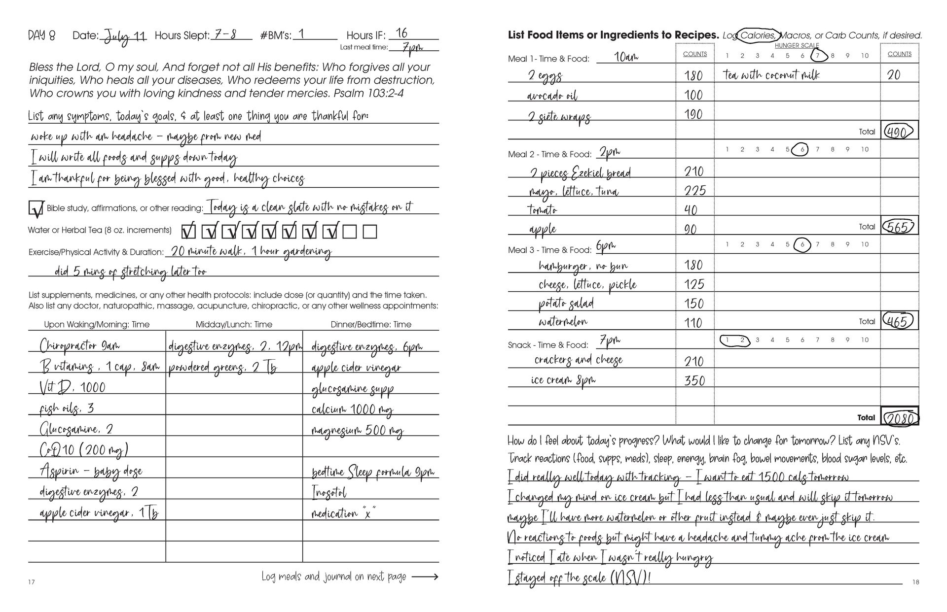 Every Bite Matters! NEW WELLNESS JOURNAL
