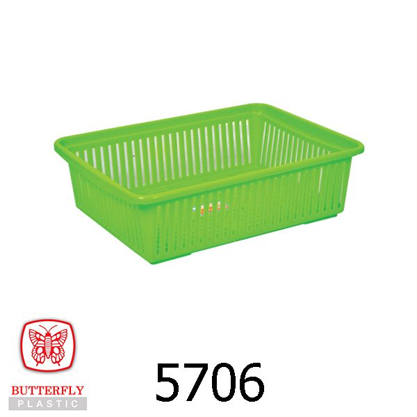 Plastic Rectangular Basket Supplier | Butterfly Household Plastic