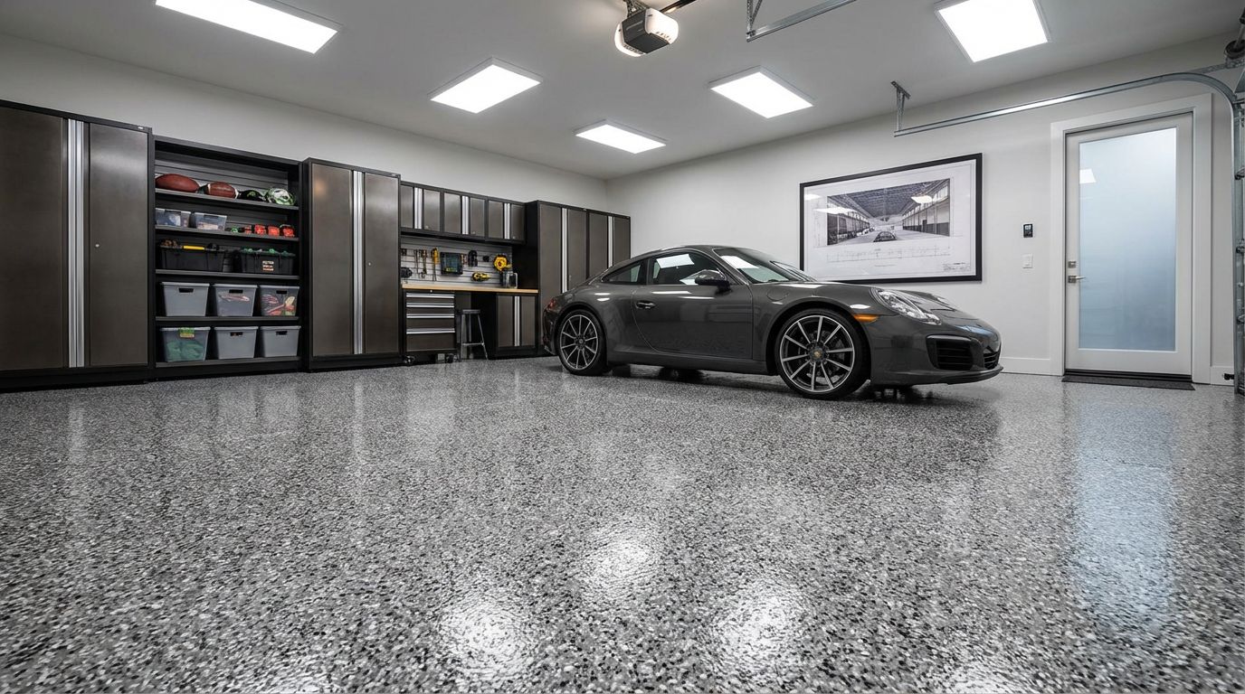 Full Flake Epoxy Flooring: Benefits, Installation & Design Options | GatorGuard