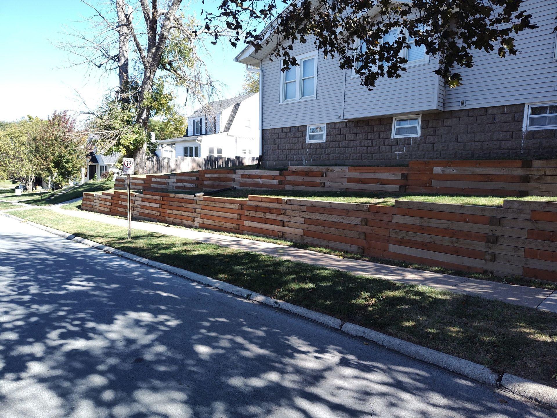 Completed Hardscaping | Omaha, NE | Jensen Retaining Walls