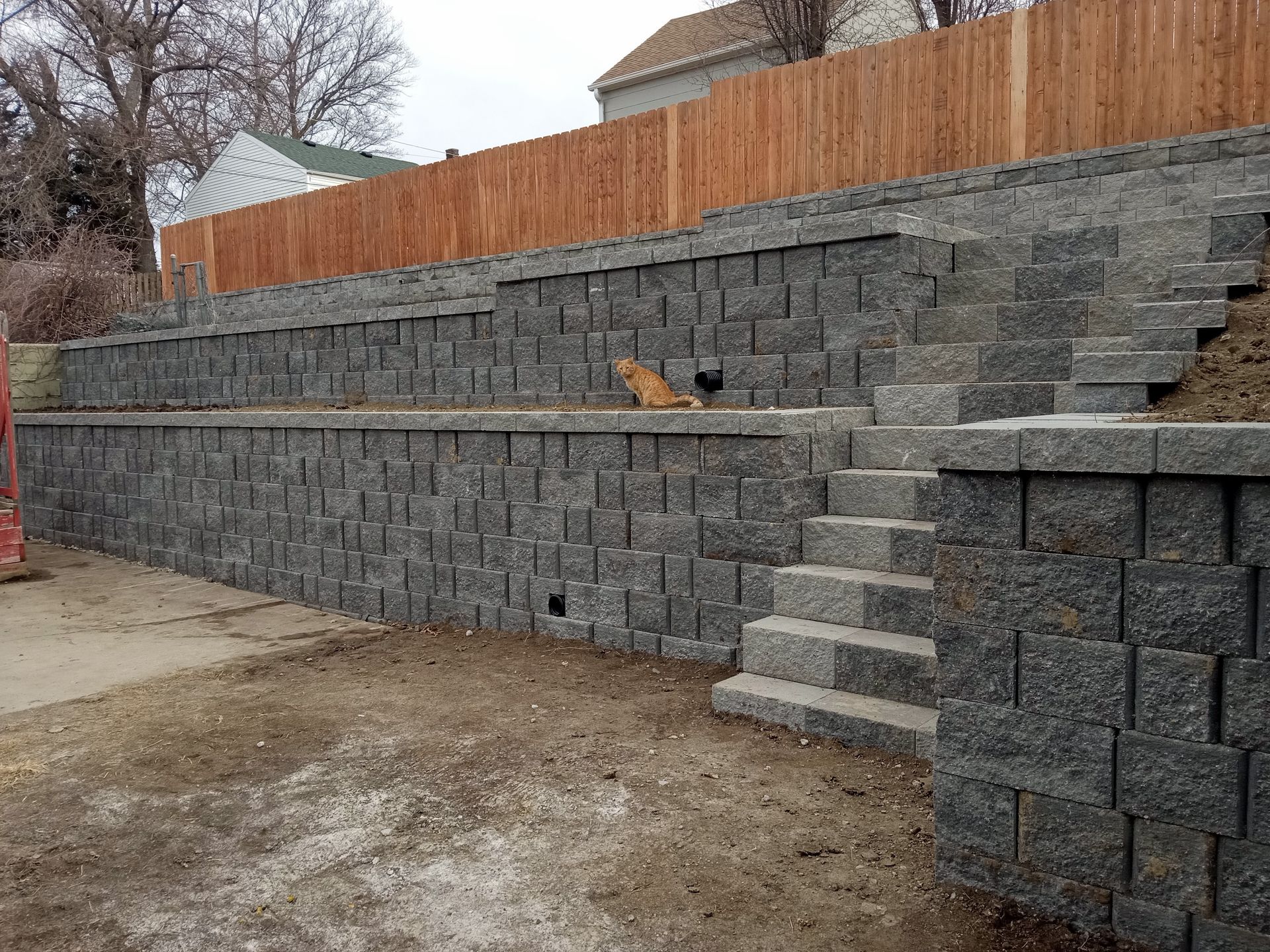 Completed Hardscaping | Omaha, NE | Jensen Retaining Walls
