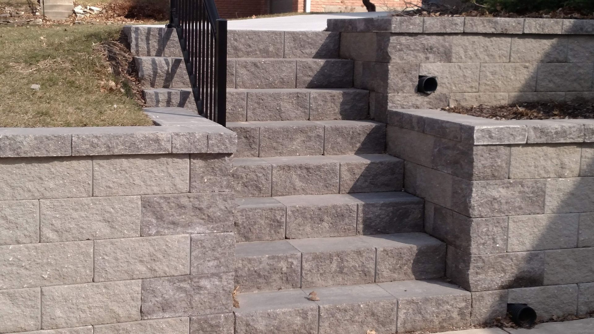 Completed Hardscaping | Omaha, NE | Jensen Retaining Walls