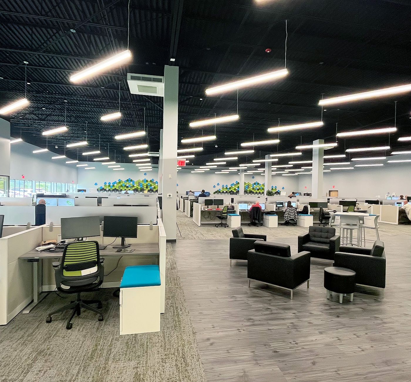 Electrical services for commercial and industrial clients.