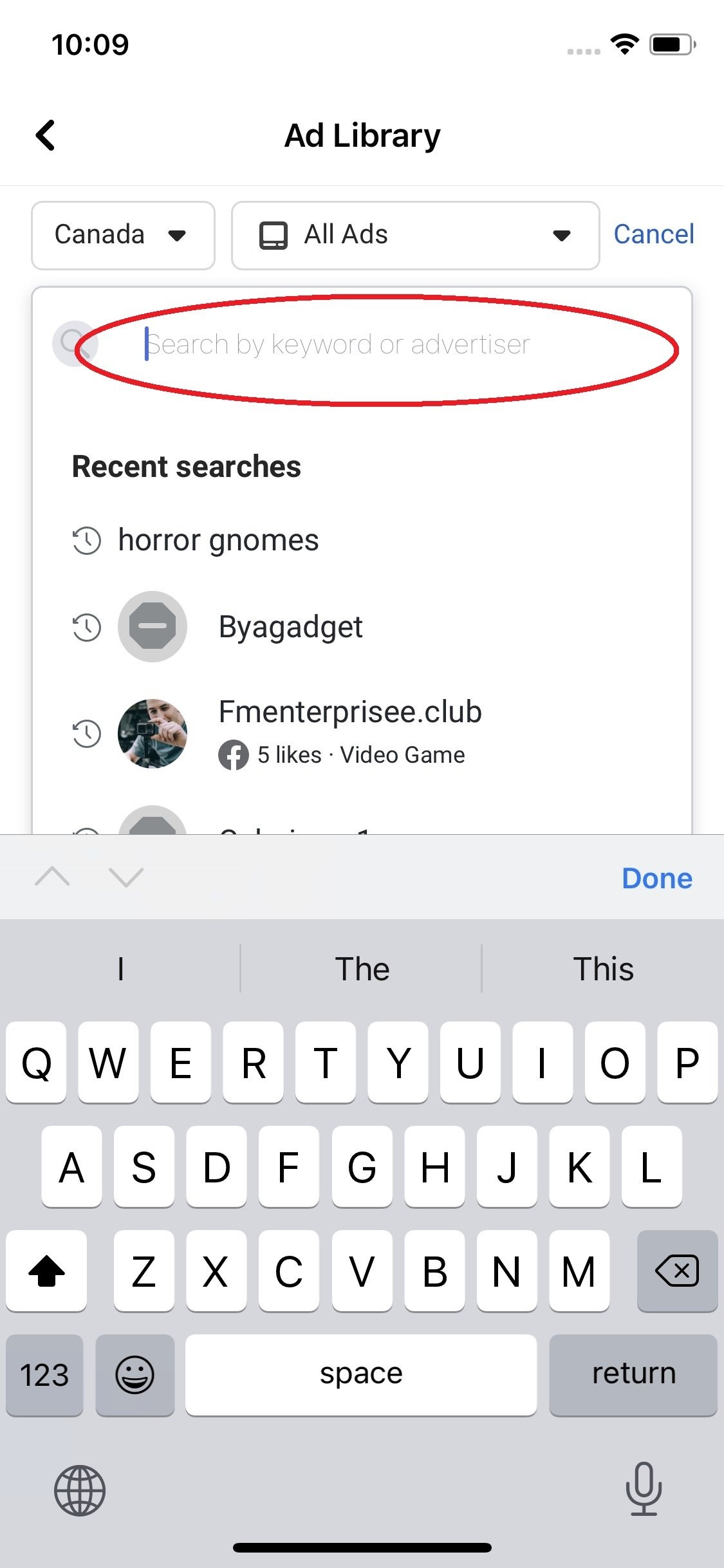 Product or art photos stolen to run a Facebook ad scam?