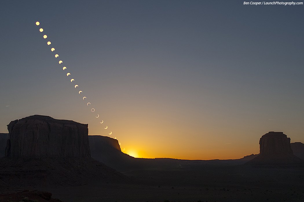 Annular Solar Eclipse 2012 photos from Monument Valley, AZ