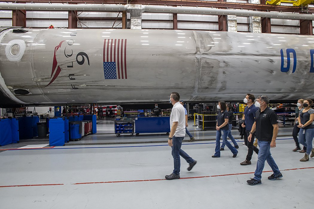 Falcon 9 launches Crew-2 photos