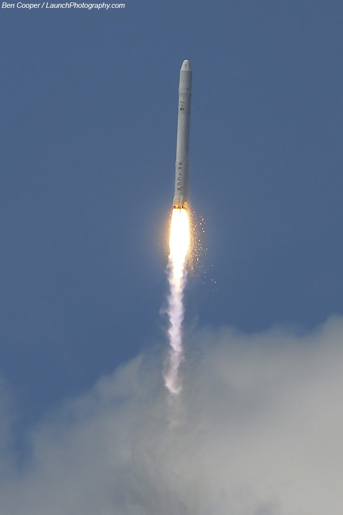 Falcon 9 first launch photos