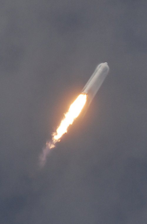 Falcon 9 first launch photos