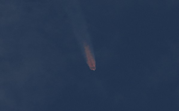 Falcon 9 first launch photos