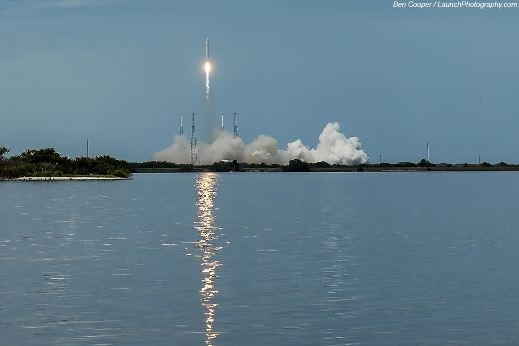 Falcon 9 first launch photos