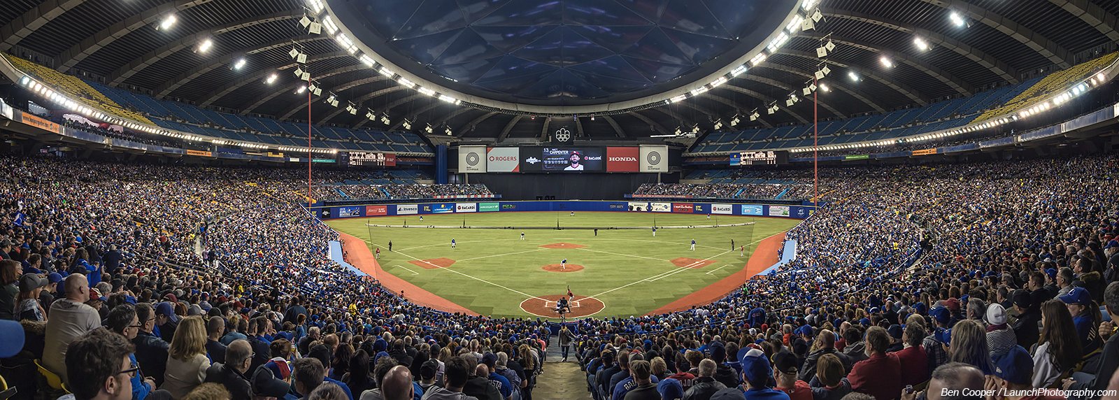 Major League Baseball ballpark & stadium panoramas