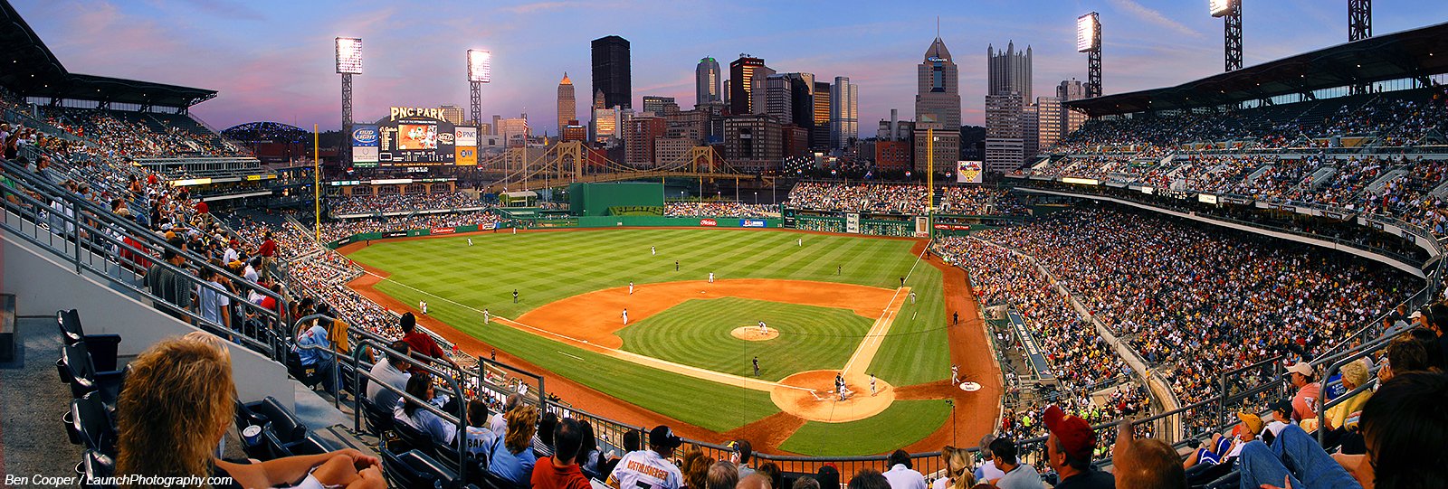 Major League Baseball ballpark & stadium panoramas