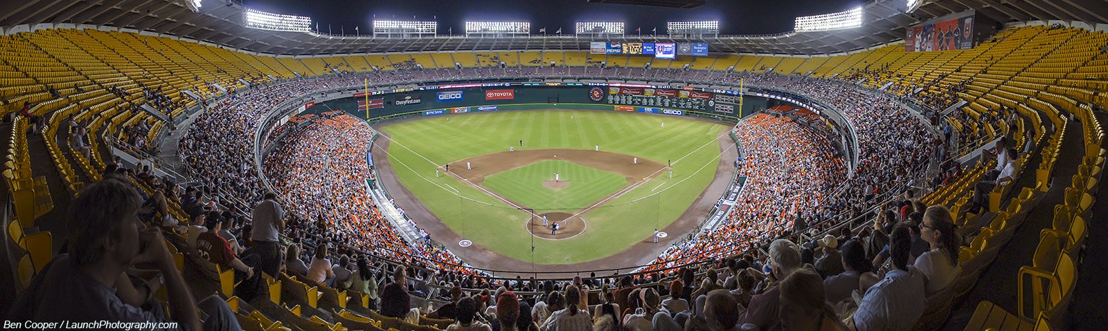 Major League Baseball ballpark & stadium panoramas