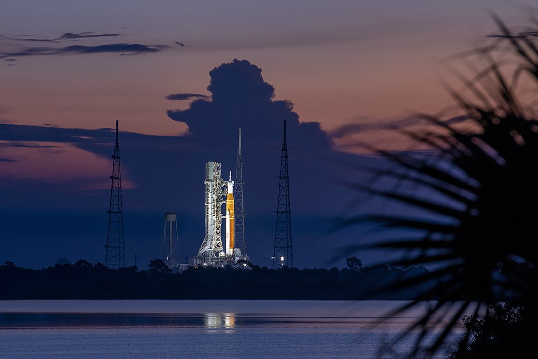 Artemis I first Space Launch System (SLS) launch photos