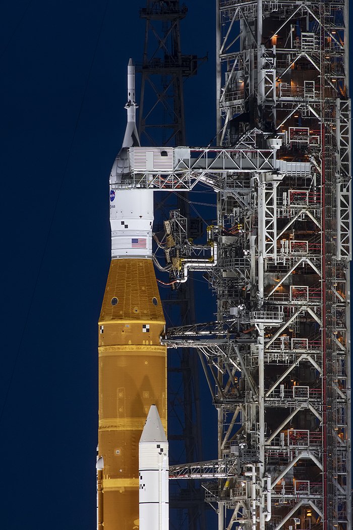 Artemis I first Space Launch System (SLS) launch photos