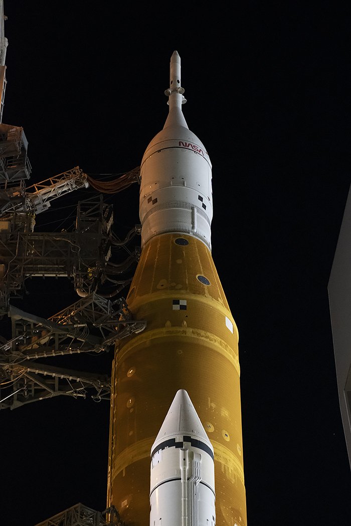 Artemis I first Space Launch System (SLS) launch photos
