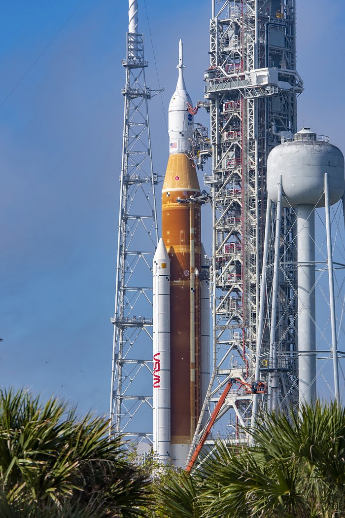 Artemis I first Space Launch System (SLS) launch photos