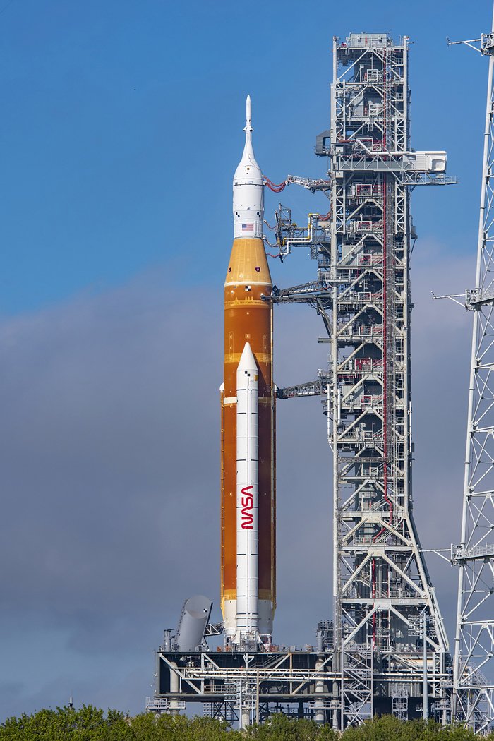 Artemis I first Space Launch System (SLS) launch photos