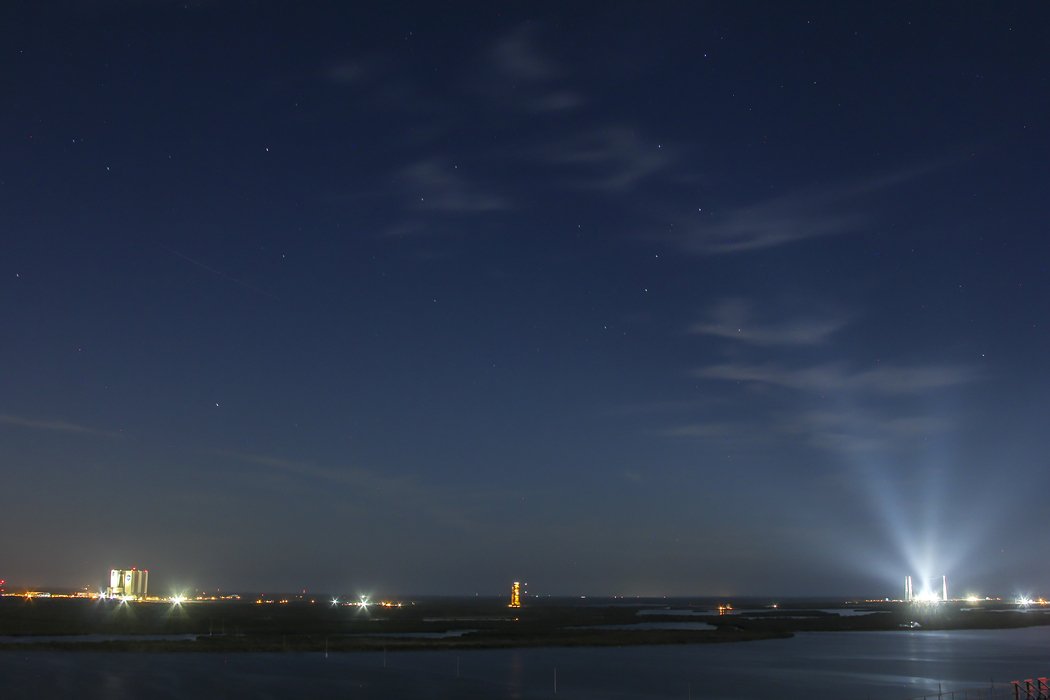Artemis I first Space Launch System (SLS) launch photos