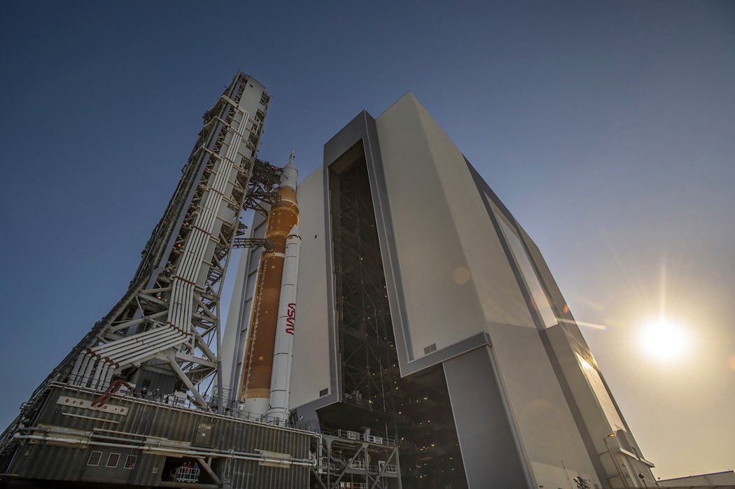 Artemis I first Space Launch System (SLS) launch photos