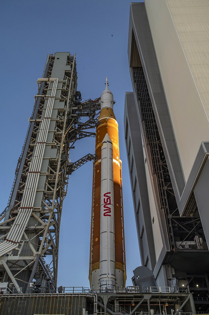 Artemis I first Space Launch System (SLS) launch photos