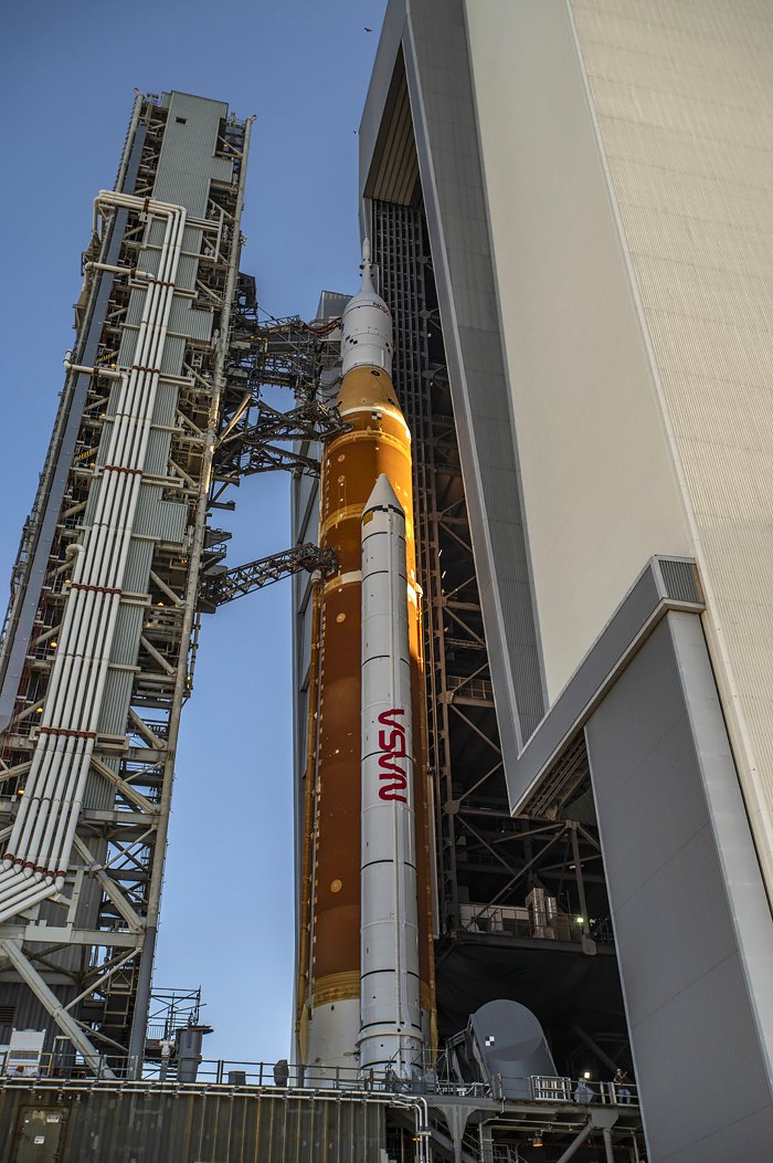 Artemis I first Space Launch System (SLS) launch photos