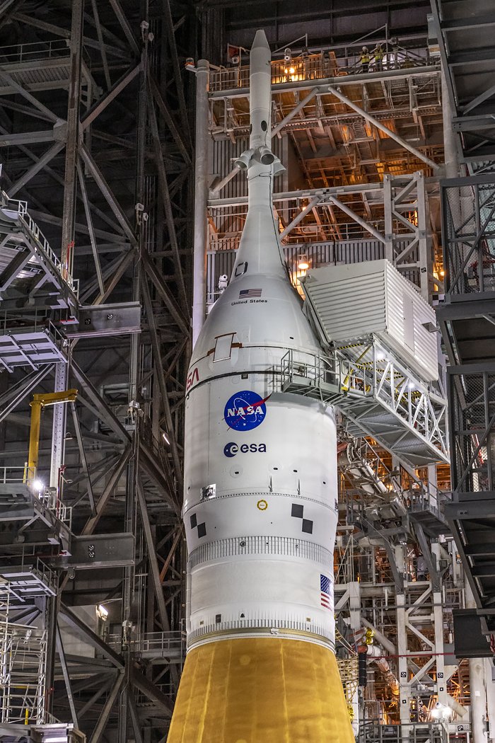 Artemis I first Space Launch System (SLS) launch photos