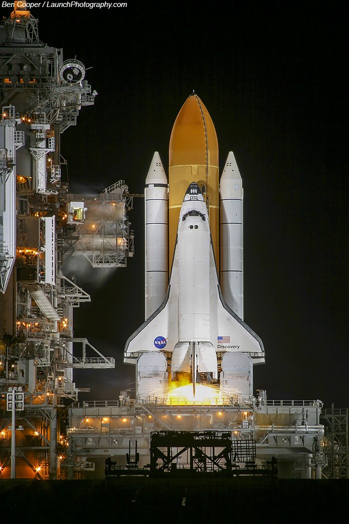 STS-116 Discovery ISS assembly launch photos