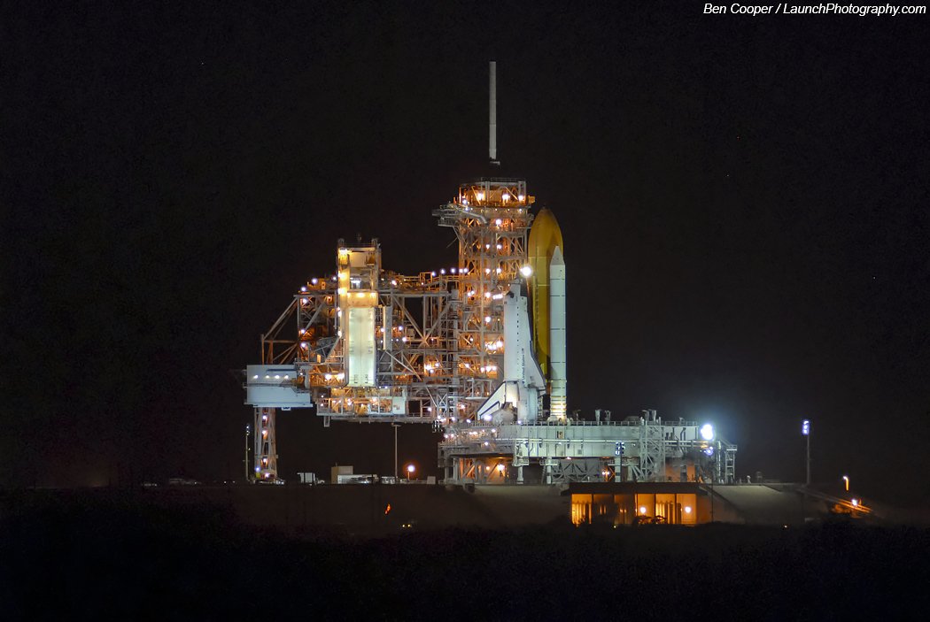 STS-122 Atlantis Columbus module launch photos