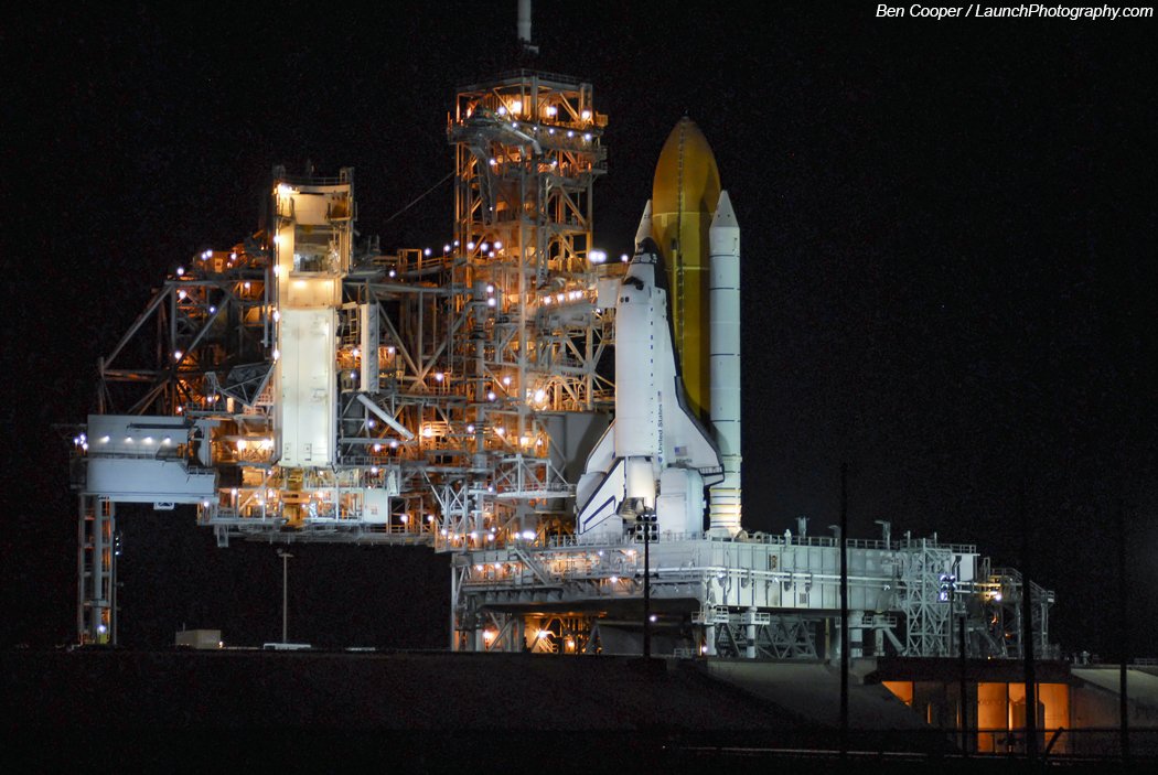 STS-122 Atlantis Columbus module launch photos
