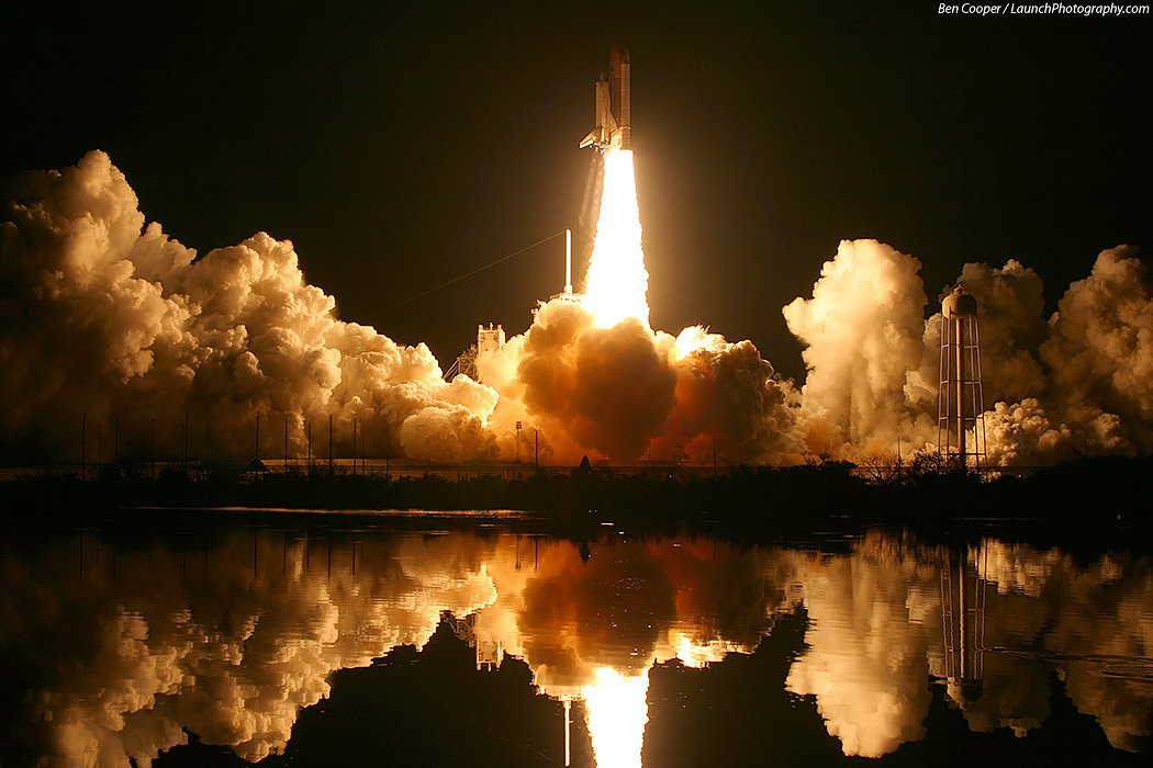 STS-123 Endeavour Kibo & Dextre launch photos