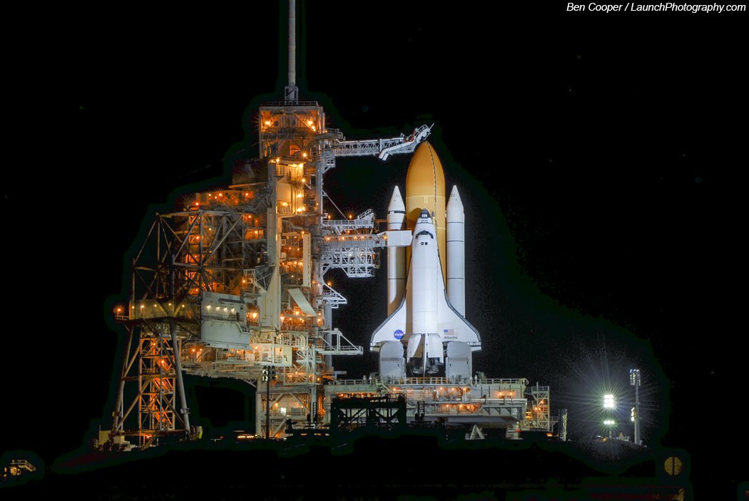 STS-129 Atlantis ISS resupply launch photos
