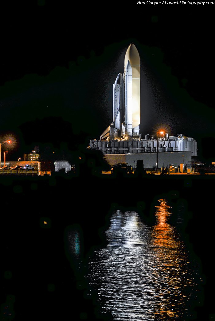 STS-131 Discovery ISS resupply launch photos