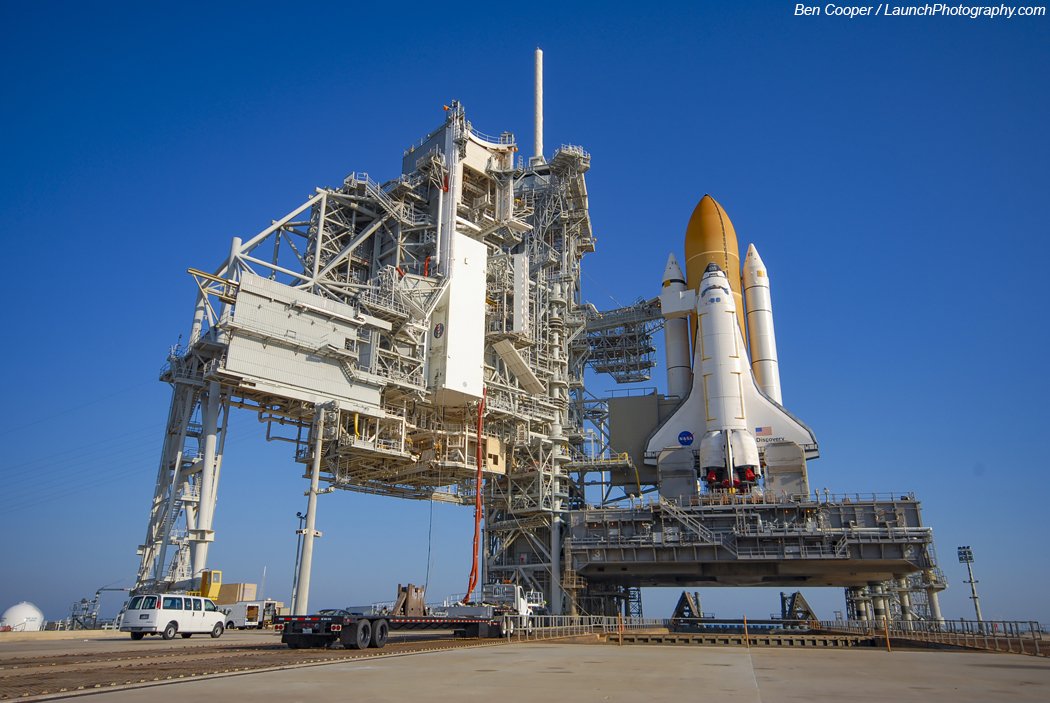 STS-131 Discovery ISS resupply launch photos