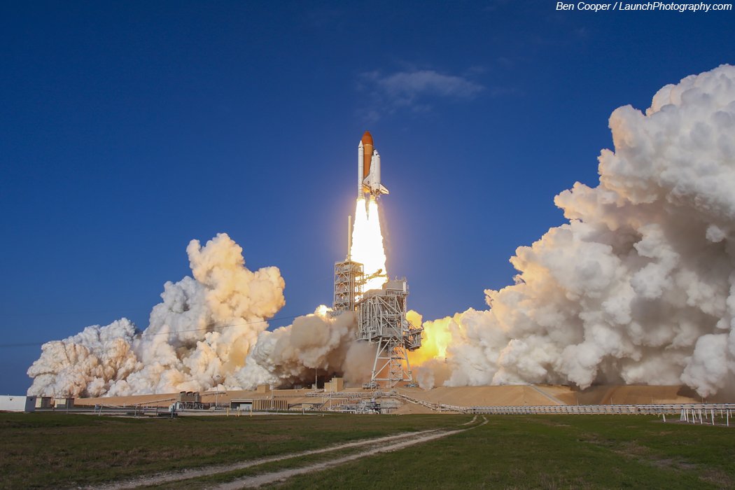 STS-133 Discovery final launch photos