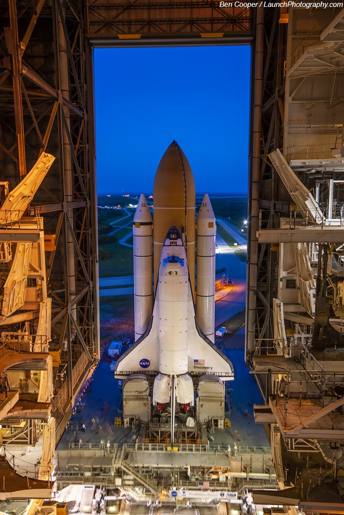 STS-133 Discovery final launch photos