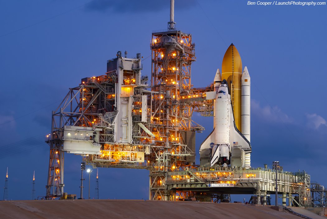 STS-133 Discovery final launch photos