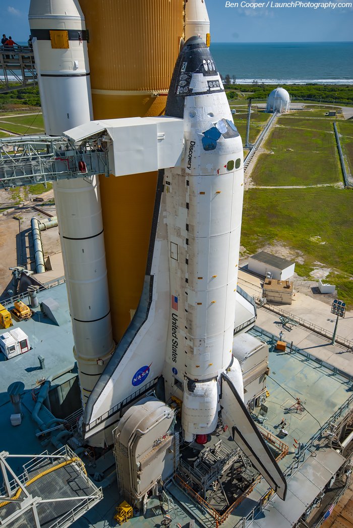 STS-133 Discovery final launch photos