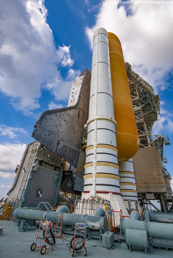 STS-133 Discovery final launch photos