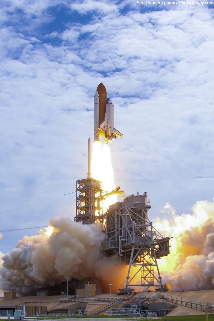 STS-135 Atlantis final space shuttle launch & mission photos
