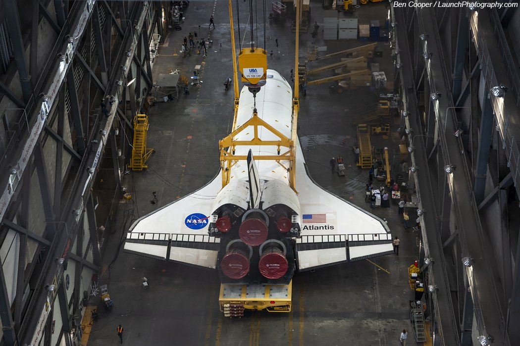 STS-135 Atlantis final space shuttle launch & mission photos