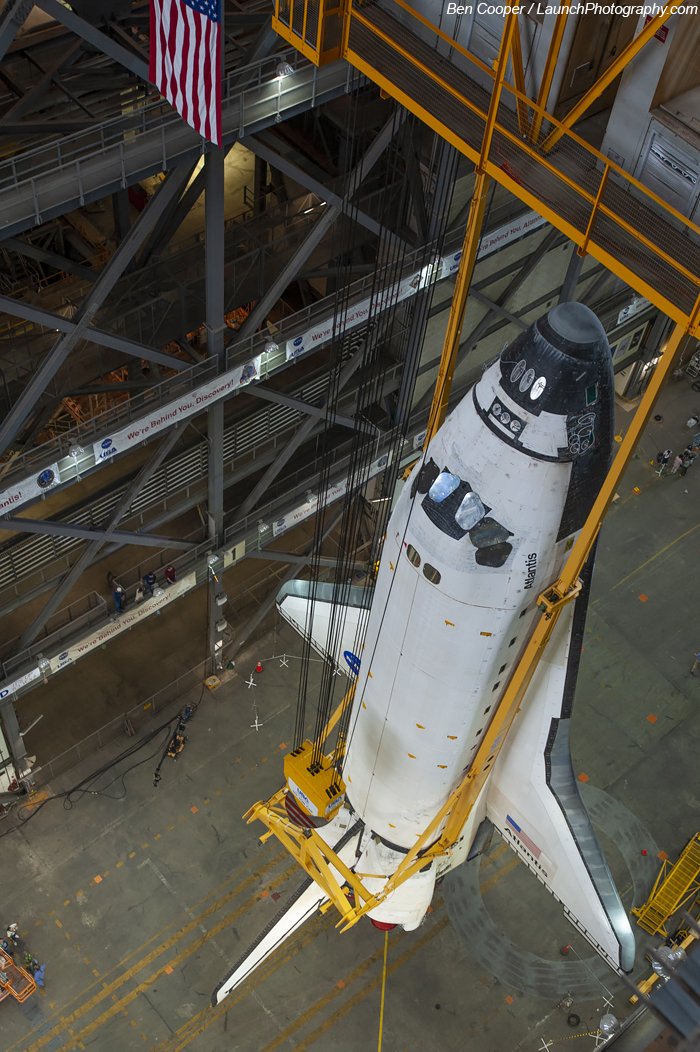 STS-135 Atlantis final space shuttle launch & mission photos